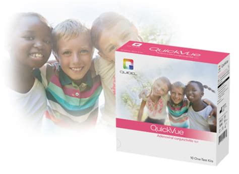Quidel QuickVue Adenoviral Conjunctivitis Test Kit Kit Buy Online Quidel Fisher Scientific