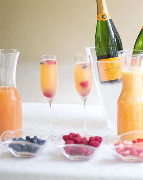 Create A DIY Mimosa Bar Fashionable Hostess