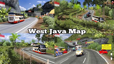 Map Of West Java INDONESIA 1 39 ETS2 Euro Truck Simulator 2 Mods