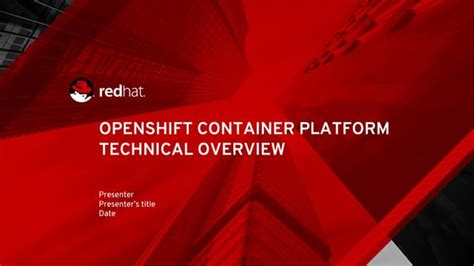 Openshift Technical Overview Pdf