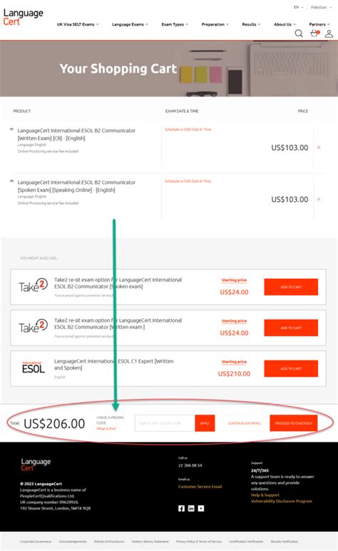 Languagecert Esol Promo Code B2 Registration Education And Testing