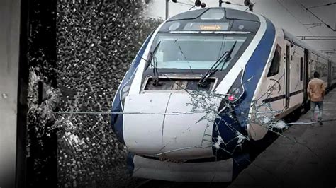 West Bengal Stones Pelted At Vande Bharat Express Windows Damaged