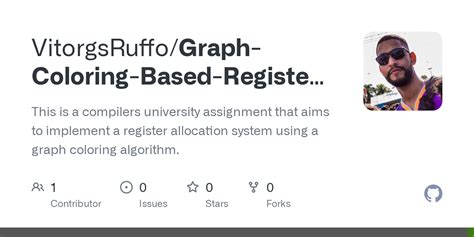 github vitorgsruffo graph coloring based register allocation this is
