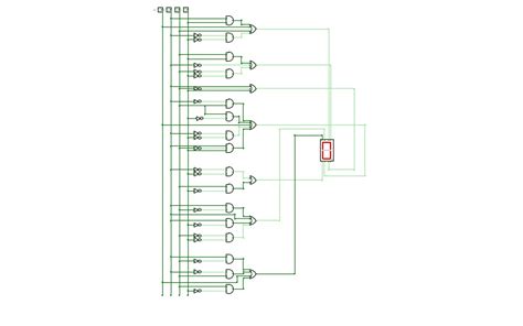 CircuitVerse Segments Circuit