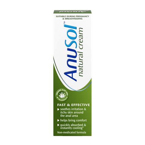 Anusol Natural Cream 30 G Essential Meds