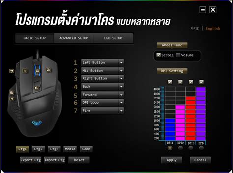 Mouse Aula S12 Gaming Mouse Aula Thailand