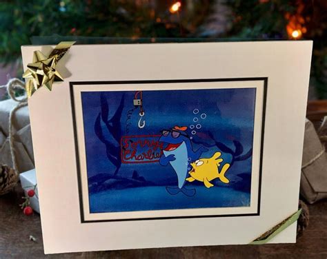 Animation Cel Charlie The Tuna Animation Production Cel Setup S Etsy