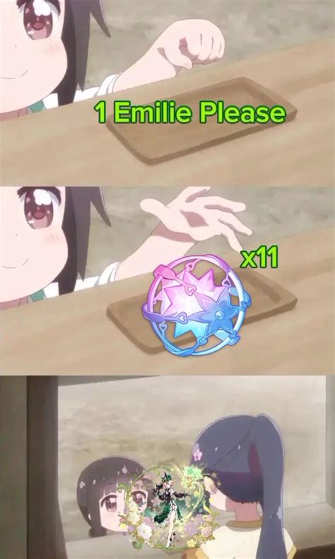 Resultado De Minhas Puchadas Para Emilie Genshin Impact Hoyolab