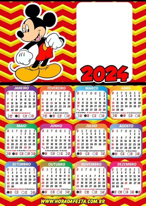 Mickey Mouse 2024 Planner Amandy Rosanna