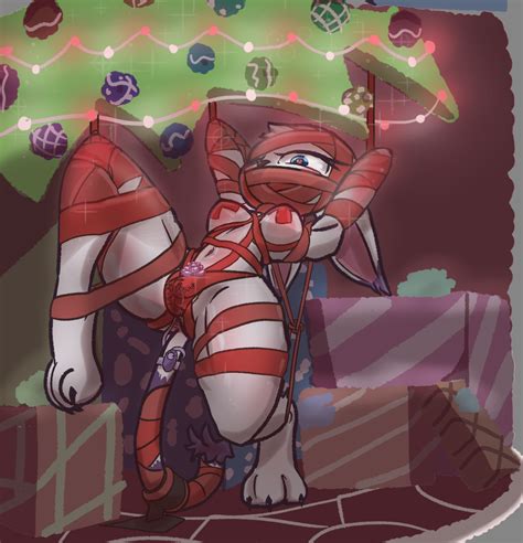 Rule 34 Bandai Namco Bondage Bound Breasts Christmas Christmas Outfit