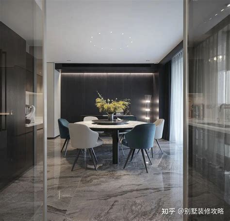 装修案例 400现代简约黑白灰抛却繁杂经久不衰 知乎
