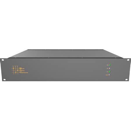 Matrix Switch MSC XV3232S 32 Input 32 Output Composite Analog Video Router With Status Panel