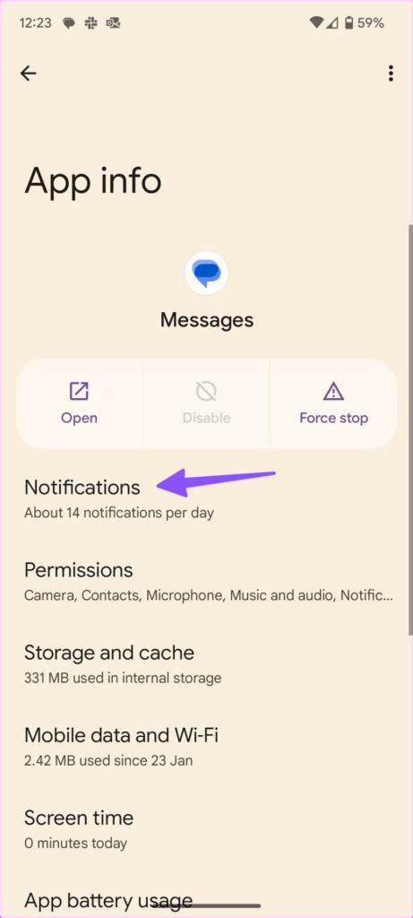 4 Fixes For Messages Notifications Not Working On Android Guiding Tech