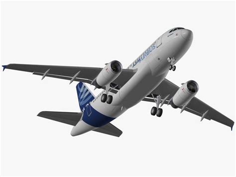 Librea De La Casa Airbus A319 131 Modelo 3D 159 3ds Max C4d Lwo