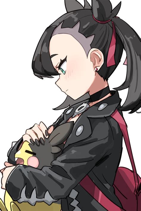 Marnie Morpeko And Morpeko Pokemon And 1 More Drawn By Gazacydai