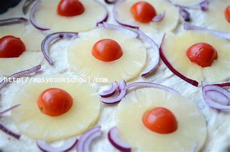 Пицца с ананасами и креветками | Легкие рецепты