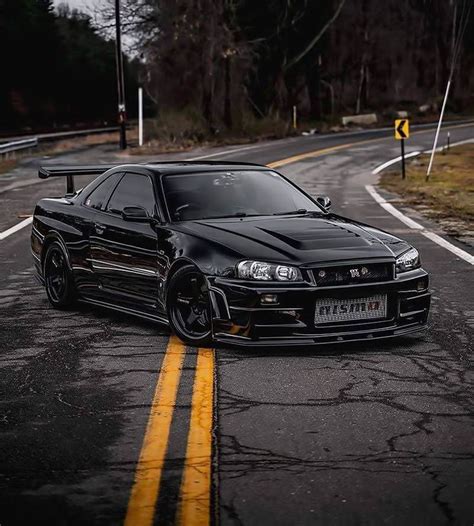 Nissan Skyline Gt R R34 Black Edition