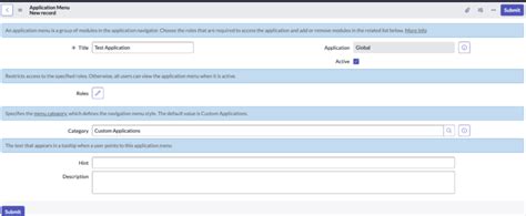 How To Create An Application Module For A Table The Snowball