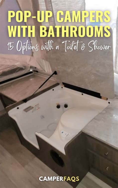 15 Best Pop Up Campers With Bathrooms Toilet Shower Popup Camper