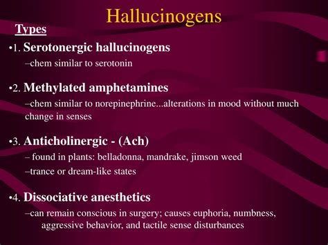 Ppt Hallucinogens Powerpoint Presentation Free Download Id4257103