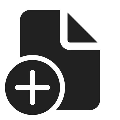 Document Toevoegen Gevuld Pictogram In Fluent Solid 24px
