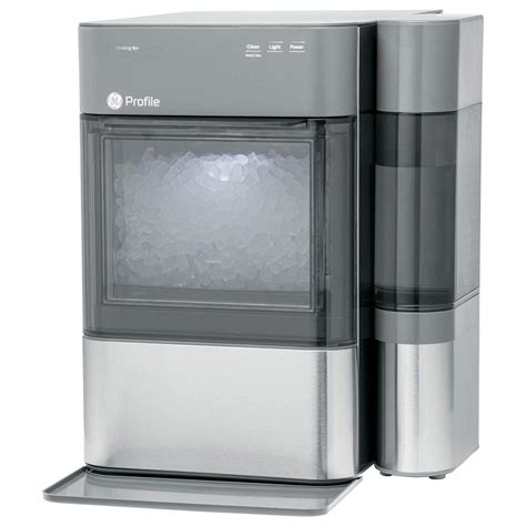Ge Profile Opal 2 0 Nugget Ice Maker In Stainless Steel Nfm