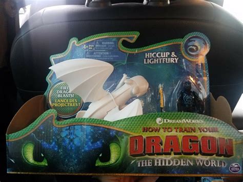 Light Fury And Hiccup How To Train Your Dragon Hidden World Action