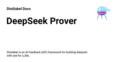 Deepseek Prover Distilabel Docs