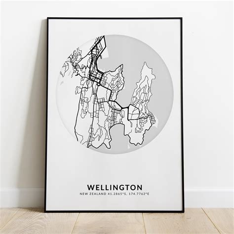 Custom Map Print Autumn Designs