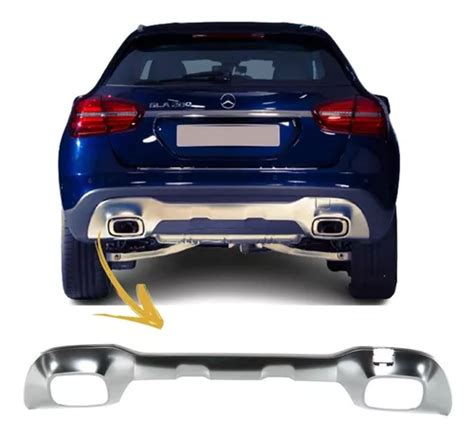 Moldura Spoiler Parachoque Gla 200 2018 2019 2020 Traseiro