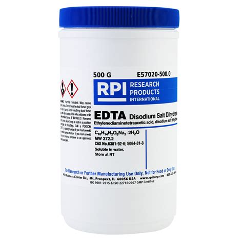 Edta Disodium Salt Ethylenediaminetetra Acetic Acid 57 Off