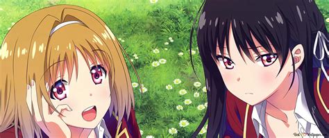 Kikyou Kushida And Suzune Horikita From Classroom Of The Elite 4k