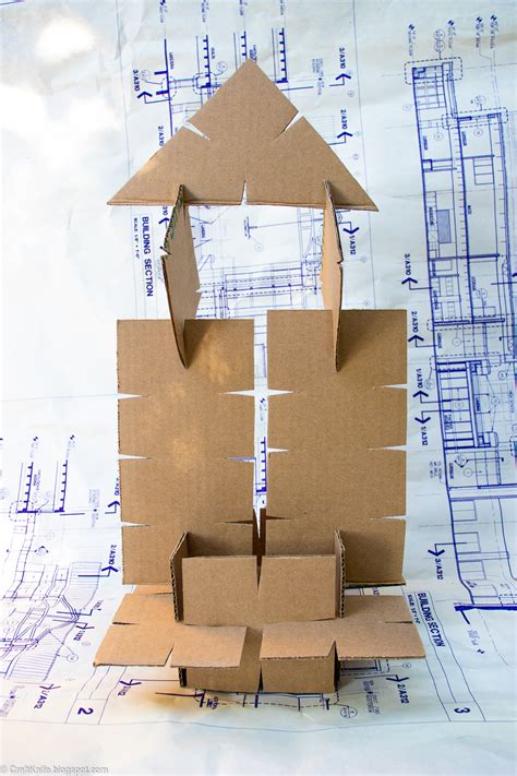 Diy Upcycled Cardboard Building Set From The Recycling Bin