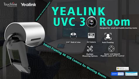 Introducing The Yealink Uvc30 Room 4k Usb Camera Elevating Video