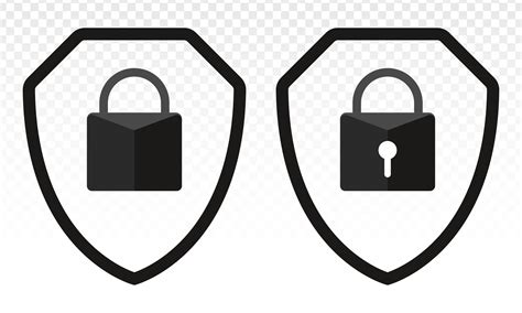 Security Shield Or Virus Shield Lock Icon For Apps And Websites 26741670 Vector Art At Vecteezy