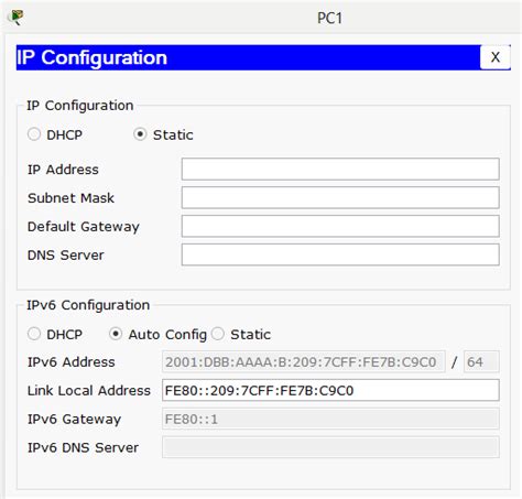 Cara Setting Ipv6 Dengan Satu Router Di Cisco Packet Tracer Cisco Pintar Indonesia