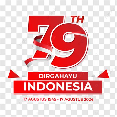 인도네시아가 79주년을 맞이했습니다 벡터 2024년 인도네시아 독립기념일 배너 2024년 8월 17일 2024년 생일 리 Png 일러스트 및 벡터 에 대한 무료