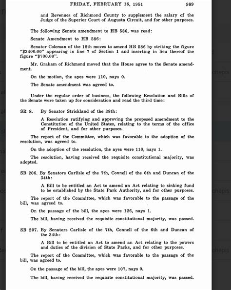 2 Presidential Terms 41 States The Ratification Of The 22nd Amendment