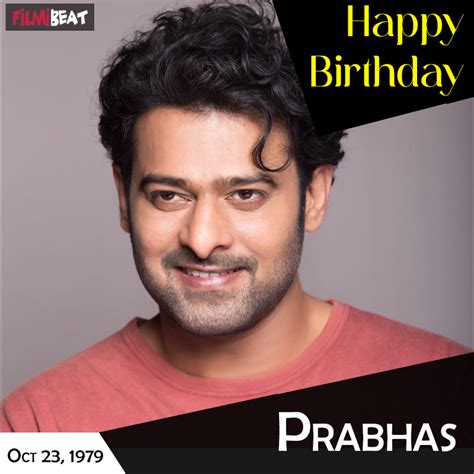 Happy Birthday Prabhas Filmibeat