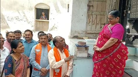 ભાજપના ઉમેદવાર મનસુખ વસાવાએ શહેરી વિસ્તારમાં લાભાર્થી જનસંપર્ક