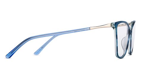 Blue Cat Eye Full Rim Women Eyeglasses By Vincent Chase 149388 Lenskart