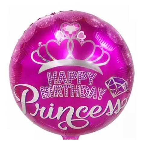 Happy Birthday Princess Foil Balloon Balloon Warehouse