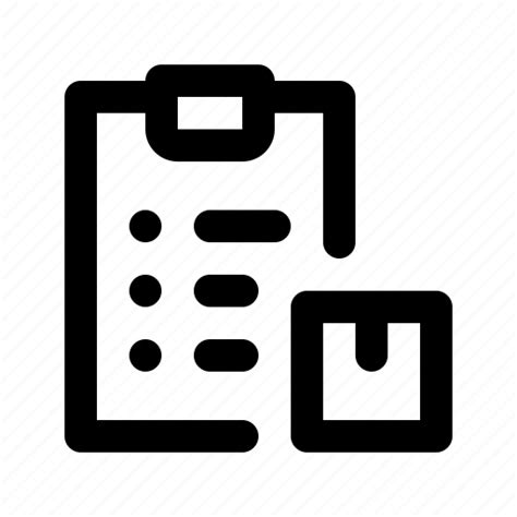 Checklist Task Package Box To Do Icon Download On Iconfinder