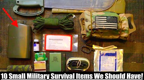 10 Small Military Field Items We Need In Our Survival Kit Youtube