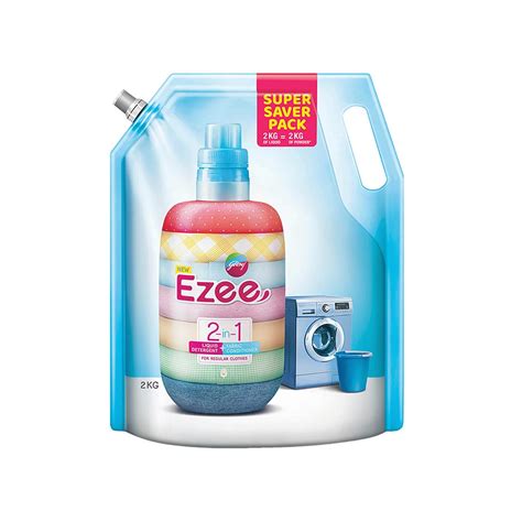 Godrej Ezee 2 In 1 Liquid Detergent And Fabric Conditioner Pack Of 2