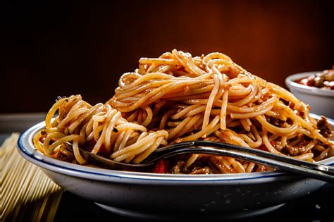 파스타 고기 및 야채 0명에 대한 스톡 사진 및 기타 이미지 0명 Spaghetti Squash 건강한 식생활 Istock