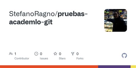 GitHub StefanoRagno Pruebas Academlo Git