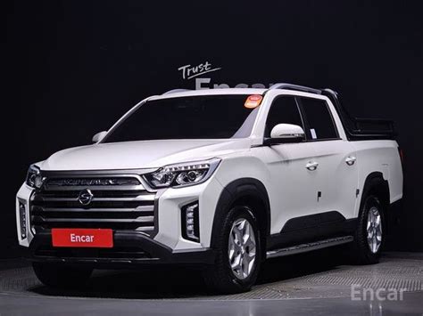 더 뉴 렉스턴 스포츠 칸 디젤 22 4wd 프레스티지 경기 중고차 엔카 엔카믿고 8고4고