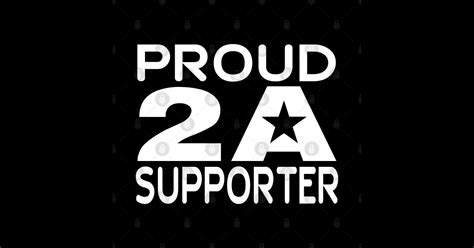 Proud 2a Supporter Dark Tees 2a Sticker Teepublic