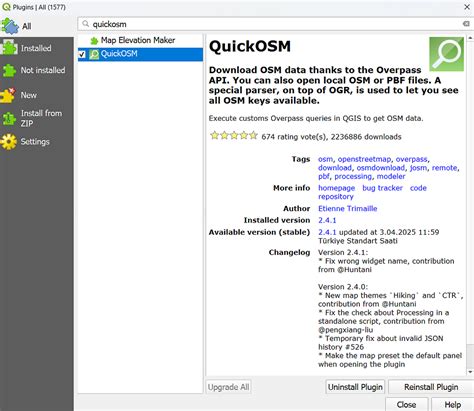 Download Openstreetmap Data Easily With Quickosm Plugin In Qgis Gis Learn